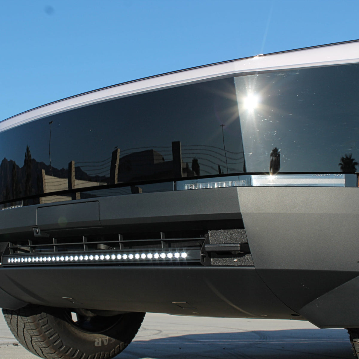 Tesla Cybertruck - Curved 40in Light Bar - Slim – ToyotaPowered